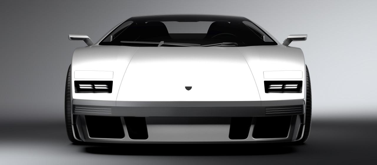 Lamborghini Countach-remake is het bewijs dat retro geslaagd kan zijn