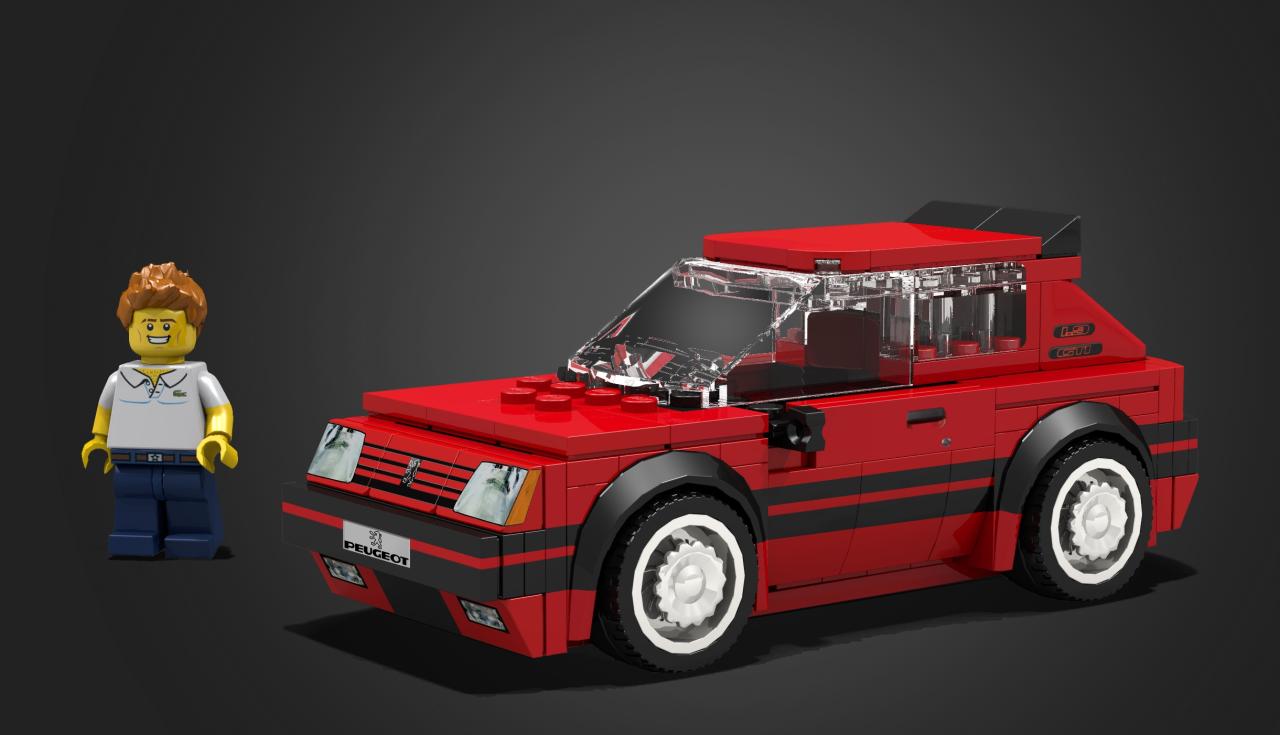 Lego Peugeot 205 GTI moet ook werkelijkheid worden - TopGear