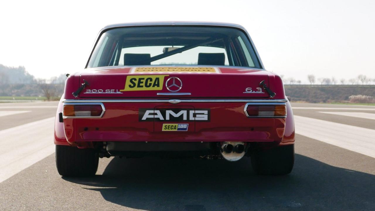 Mercedes 300 SEL ’Red Pig’ te koop - TopGear Nederland