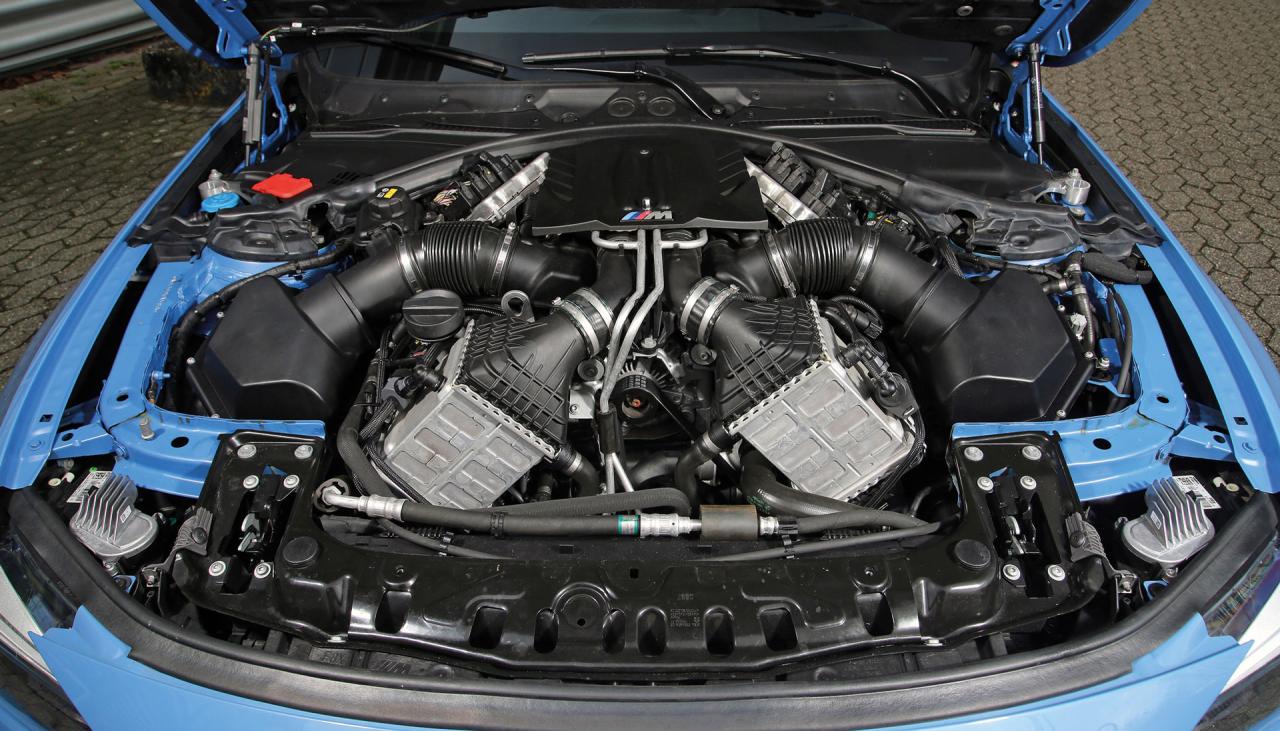 BMW M4 met biturbo V8 uit de M5 (900 pk) - TopGear Nederland