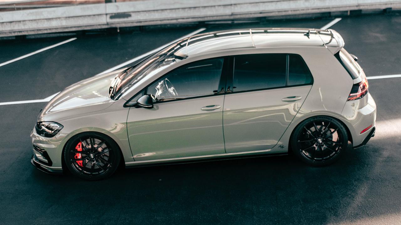 Nederlandse VW Golf R in kakigroen krijgt 495 pk - TopGear Nederland