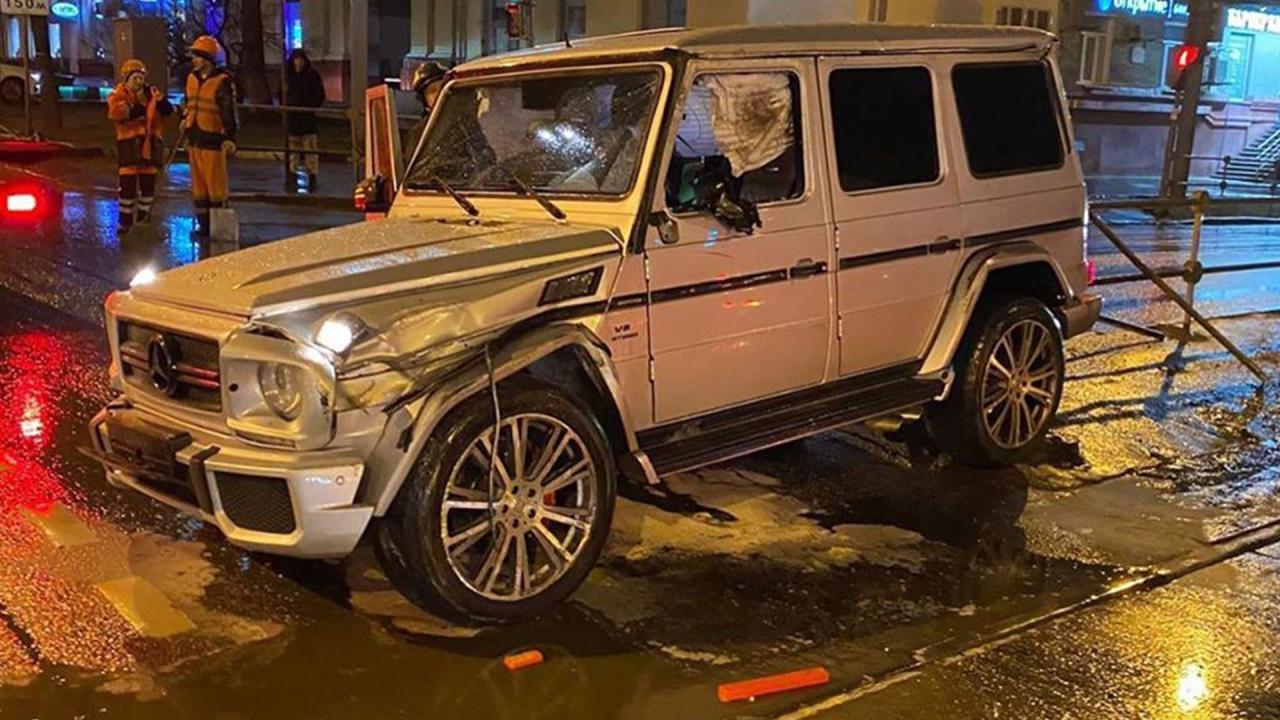 Mercedes-AMG G 63 crasht in Rusland - TopGear Nederland