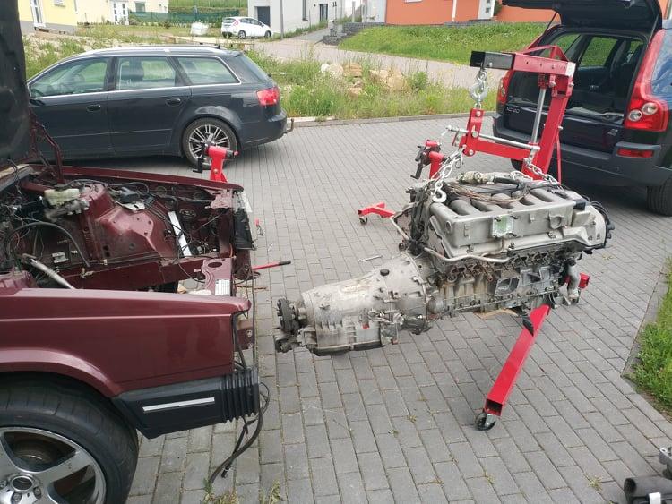 Leuk project: Mercedes-V12 in Volvo 740 - TopGear Nederland