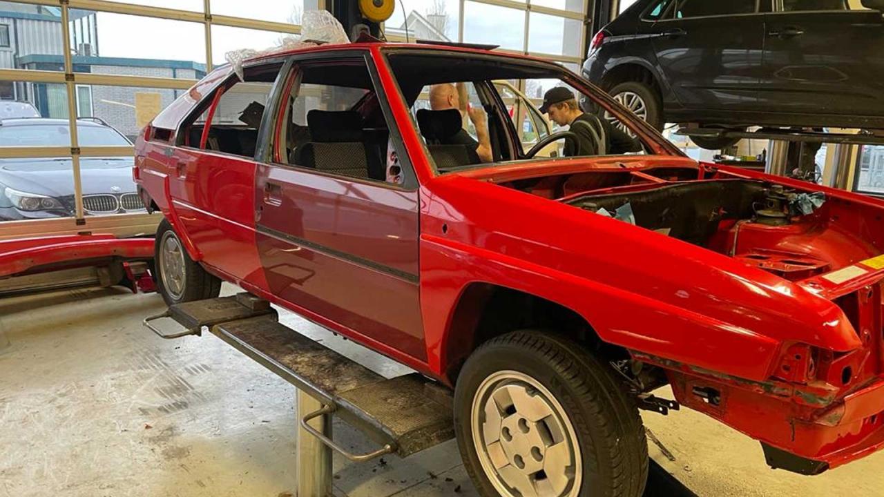 Rode Citroën BX Sport uit Flodder duikt weer op - TopGear Nederland