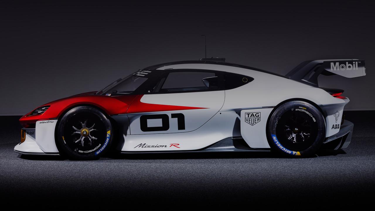 Porsche Mission R is je nieuwe circuit-EV - TopGear Nederland