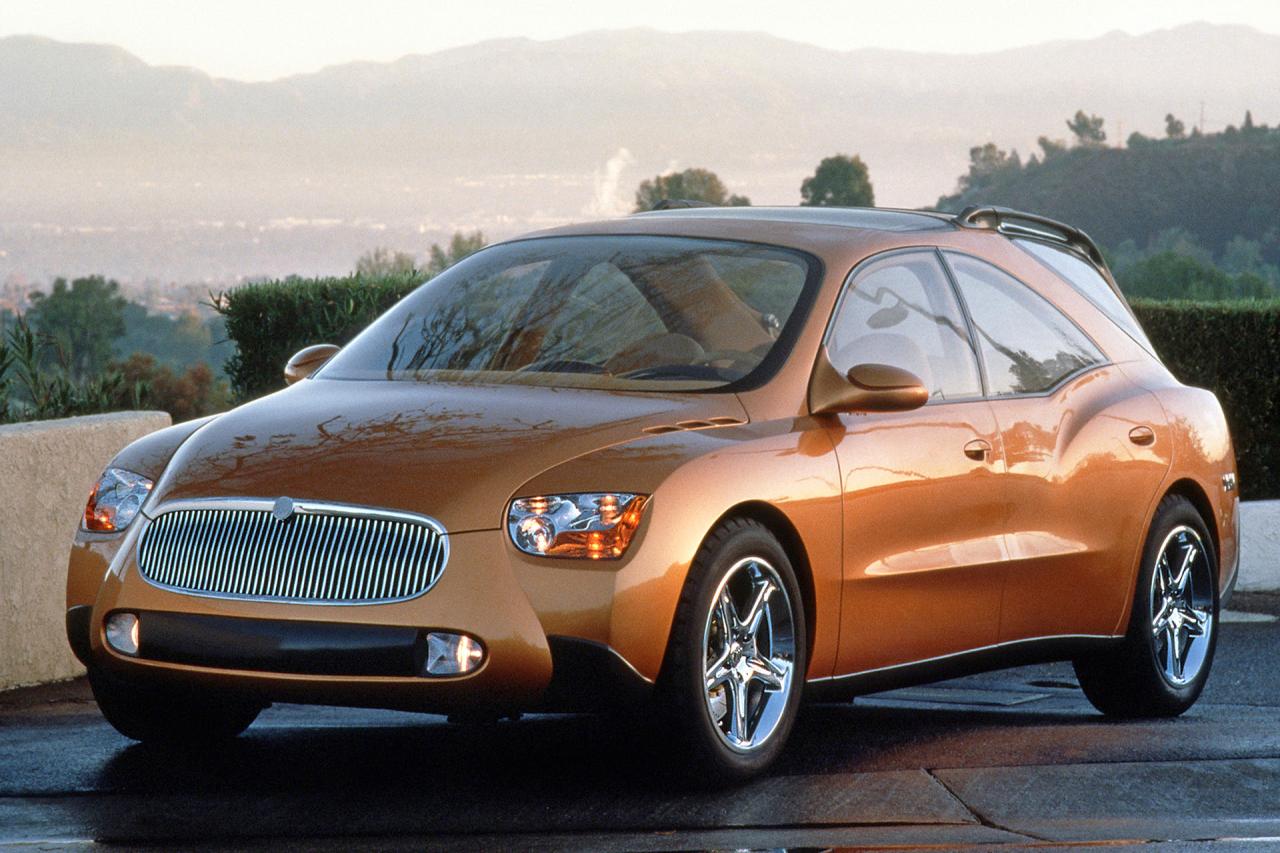 De Buick Signia uit 1998 is een van de lelijkste auto's ooit getekend