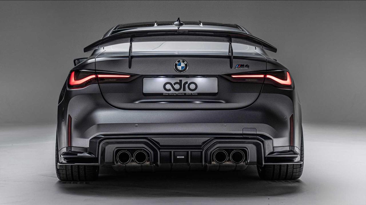 ADRO geeft de BMW M4 een nieuwe bumper met kleinere nieren' - TopGear