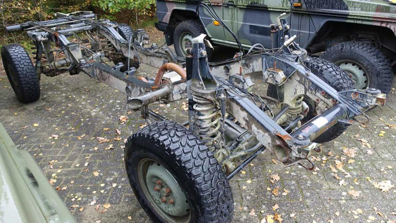 Mercedes G-klasse met extreem goede camouflage te koop