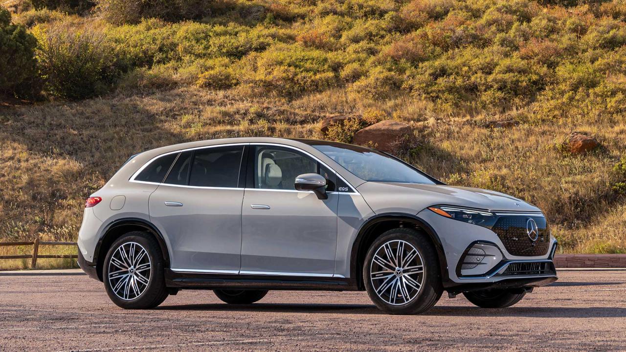 Mercedes EQS SUV 450 4Matic review (2023) - TopGear