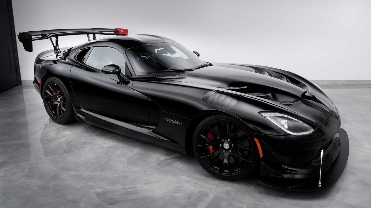 Dodge Viper ACR VoooDoo ll Edition is één van de laatste Vipers