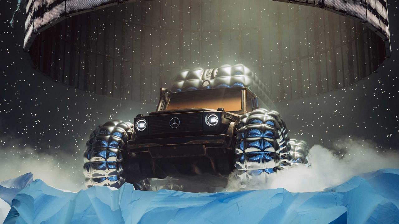 Moncler geeft de Mercedes G-klasse een nieuw jasje - TopGear