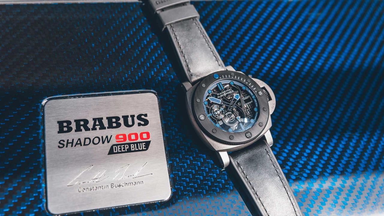Brabus G-wagon 'Deep Blue' heeft bijpassend bootje en horloge