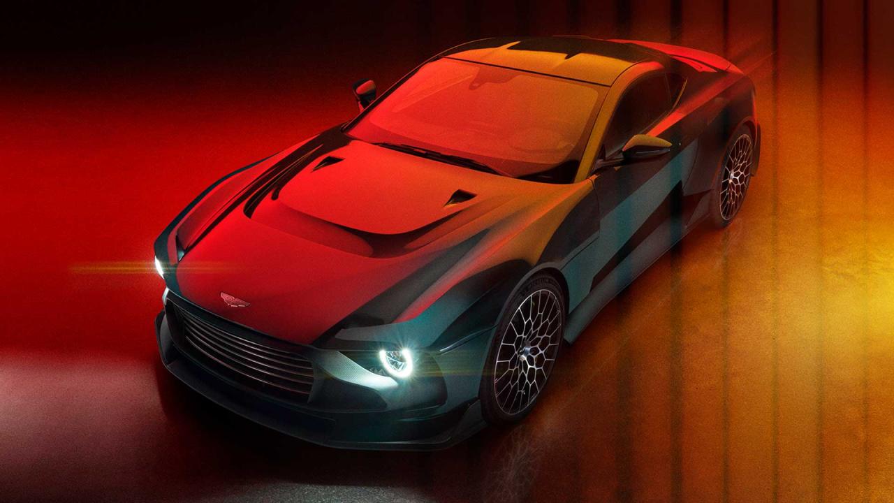 Aston Martin Valour is een handgeschakelde V12-supercar