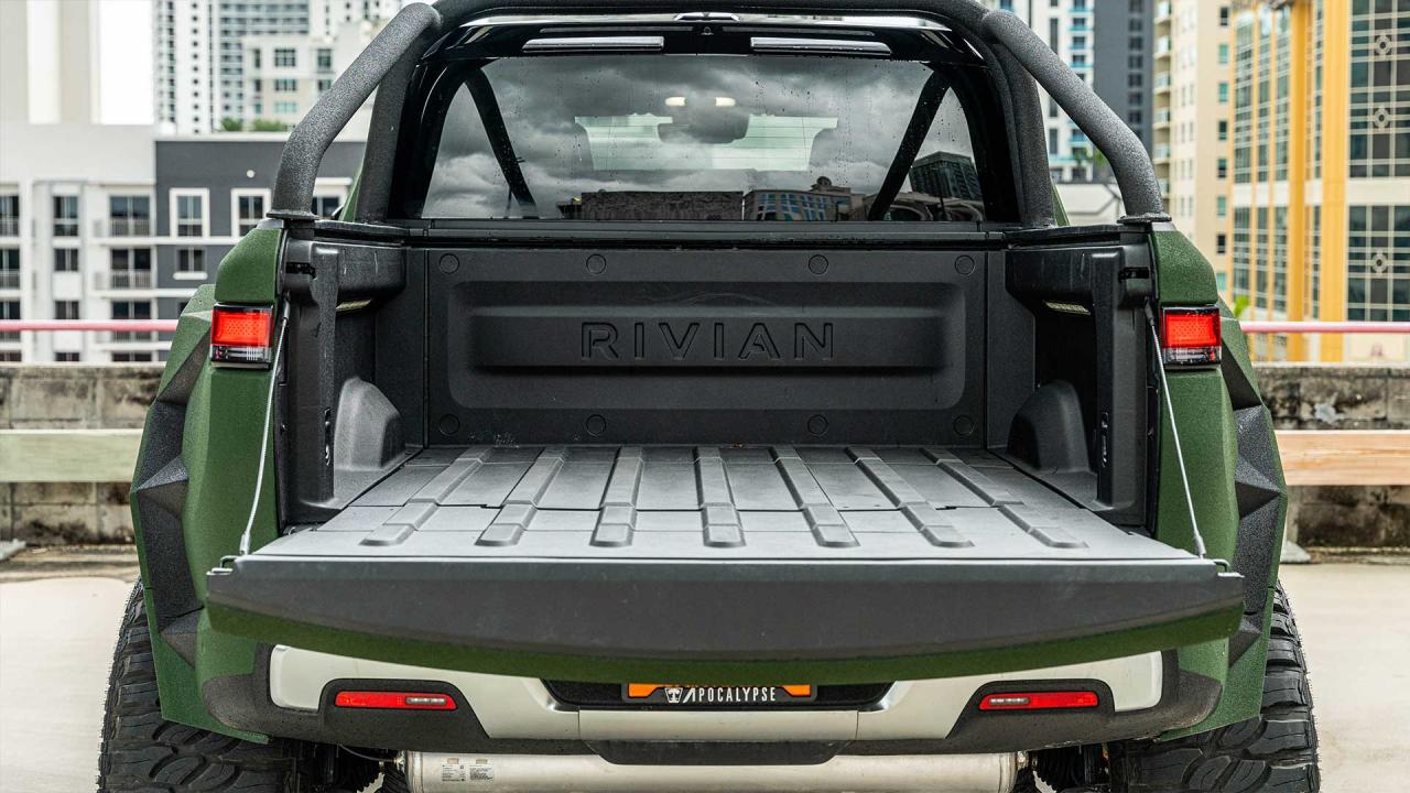 Rivian R1T Apocalypse Nirvana: extreemste elektrische pick-up ooit ...