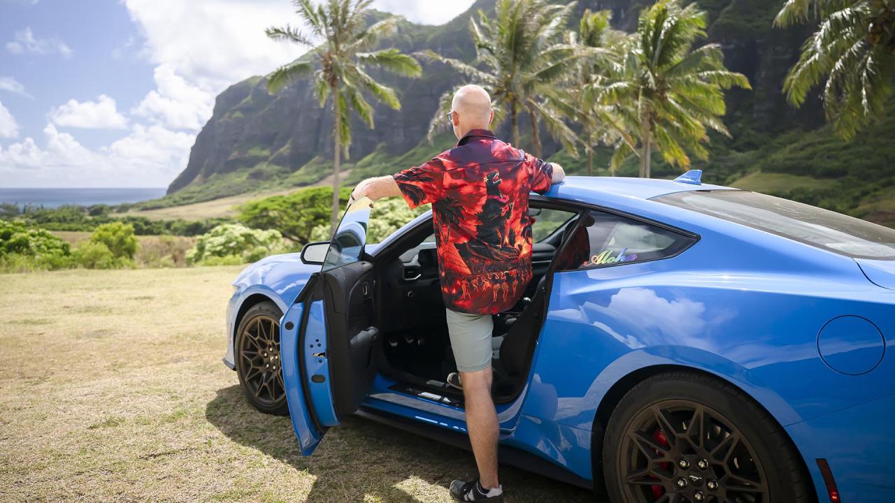 Aloha! Een mooie roadtrip op Hawaï in de nieuwste Ford Mustang - TopGear