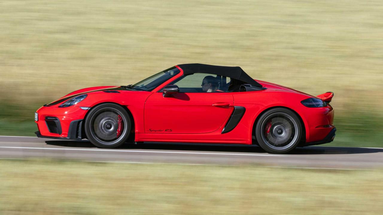 Porsche 718 Spyder RS review (2023) - TopGear