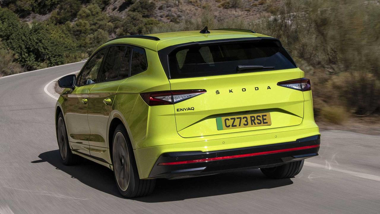 Skoda Enyaq RS is sneller, sterker en komt verder - TopGear