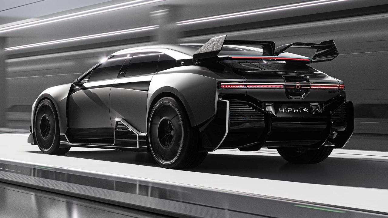HiPhi A is een vierzits hypercar met 1.305 pk - TopGear