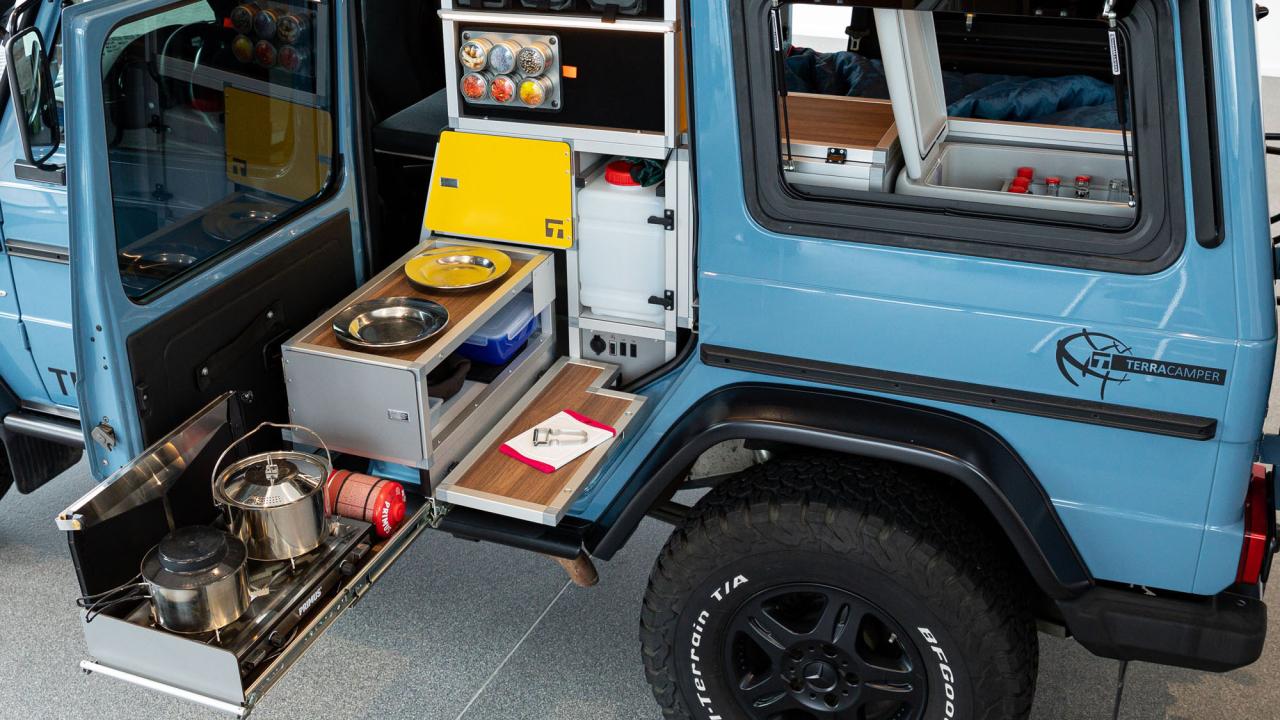 Bouw je jouw goedkope G-klasse voor weinig om tot camper