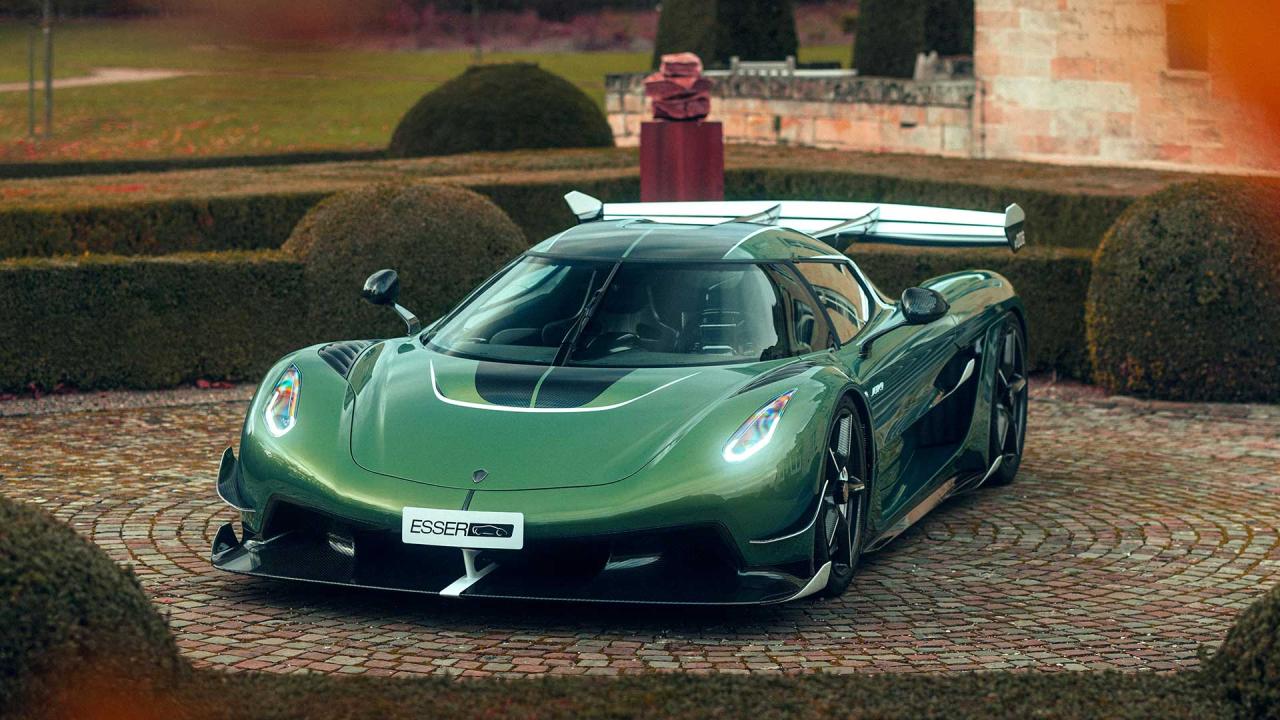 De eerste Koenigsegg Jesko van Nederland heeft een kenteken