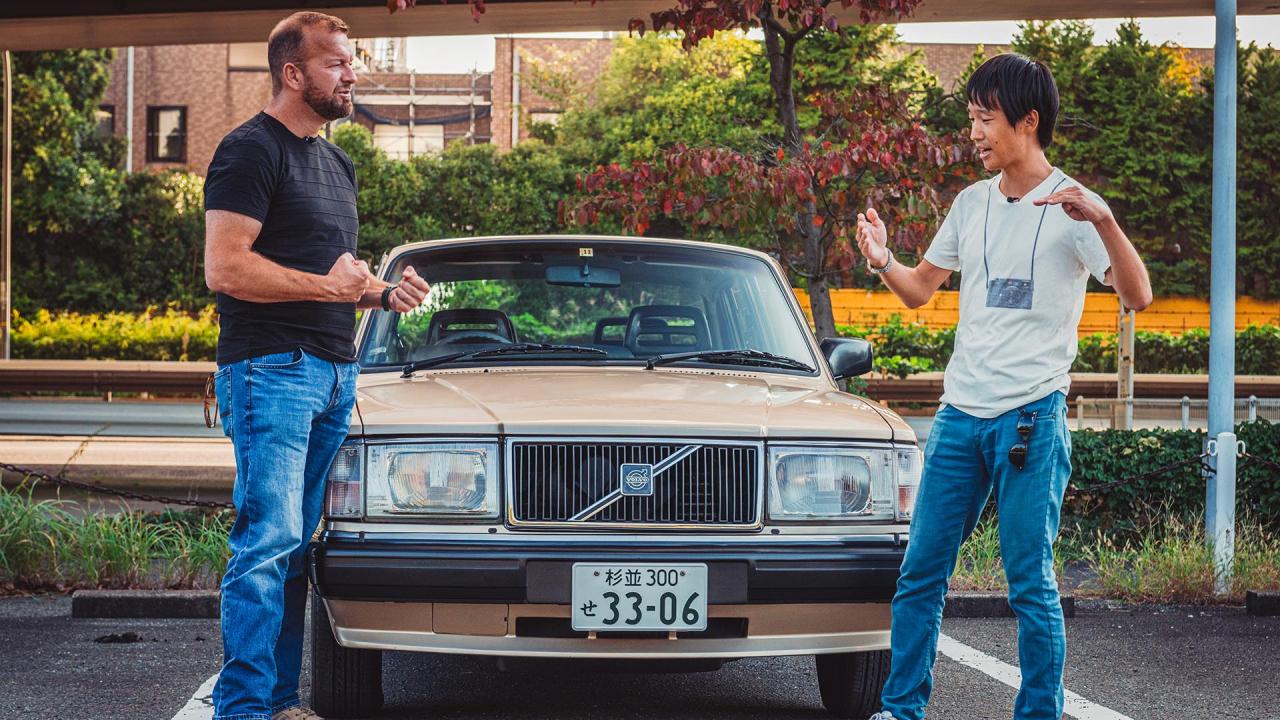 Klassieke Volvo's zie je steeds vaker in het Japanse straatbeeld - TopGear