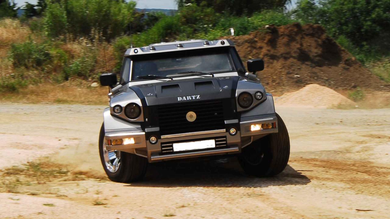 Dartz Prombron Diamond Iron CLV is een LM002 met Urus-motor - TopGear