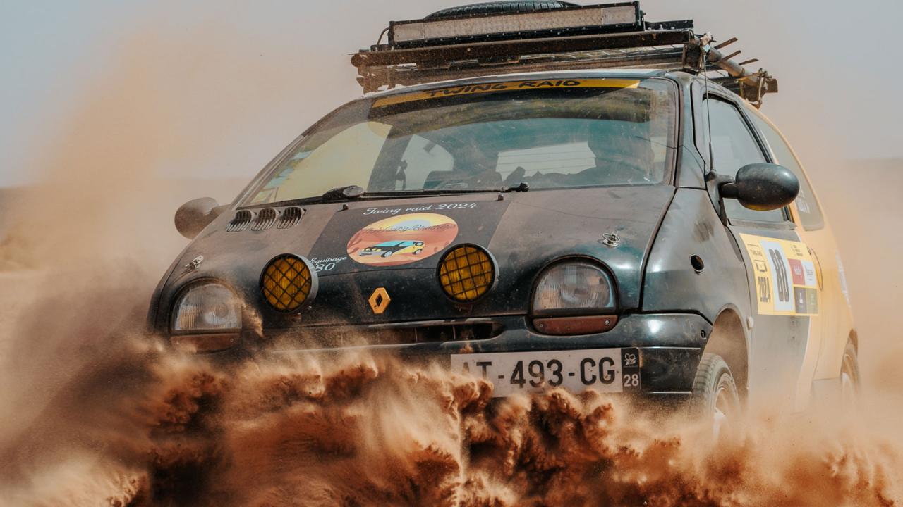 Aan deze rally mag je alleen meedoen met een Renault Twingo - TopGear