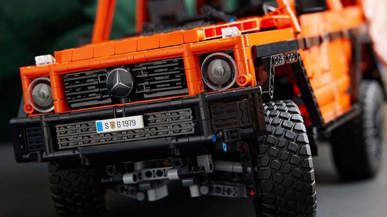 Deze Mercedes G-klasse van Lego is voor 18 jaar en ouder