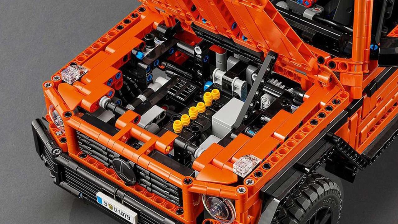 Deze Mercedes G-klasse van Lego is voor 18 jaar en ouder