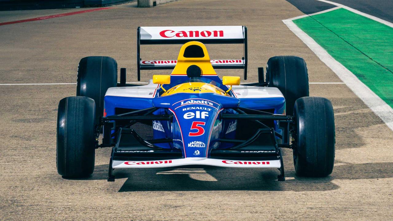 Deze elektrische Williams FW14B-replica kost geen miljoenen - TopGear