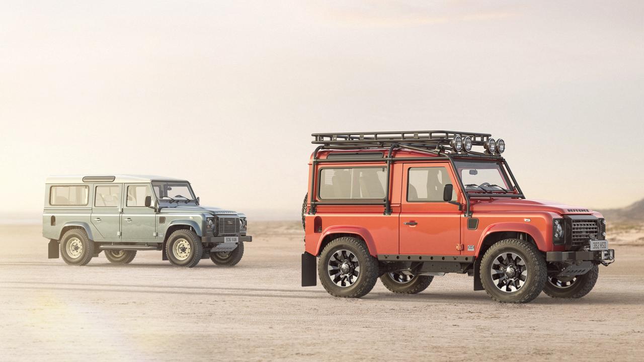 Land Rover Works Bespoke Defender V8 is een nieuwe oude