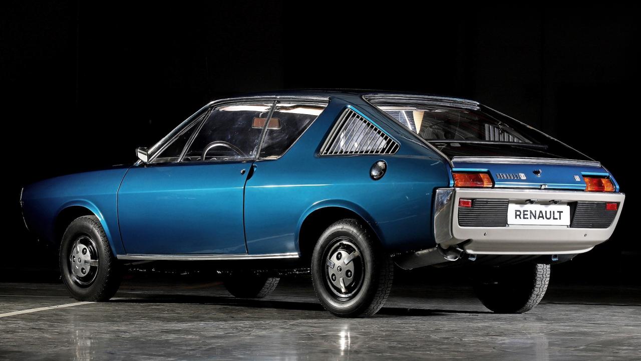 Renault R17 Elektromod Coupe heeft 270 pk de achterwielen