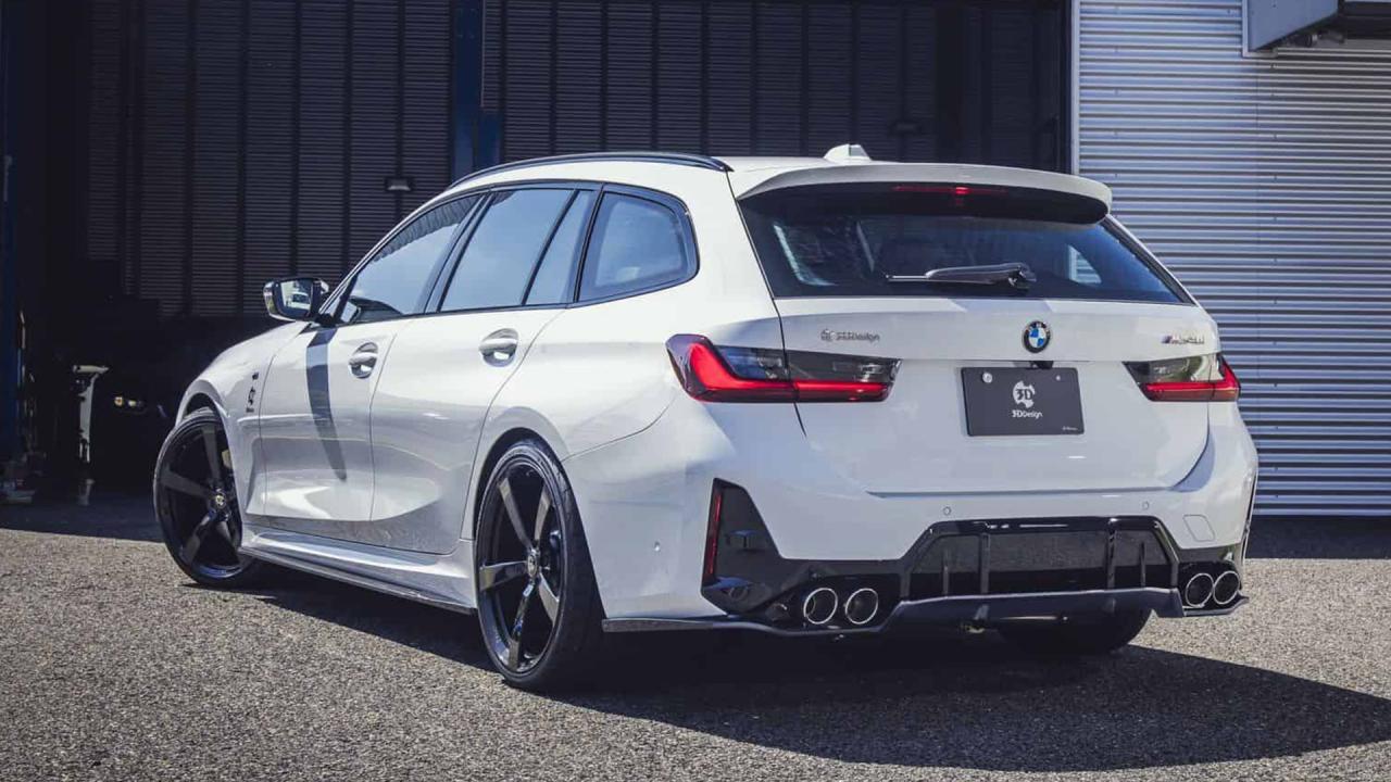 BMW 340i Touring van 3D Design is stijlvoller dan de M3 Touring