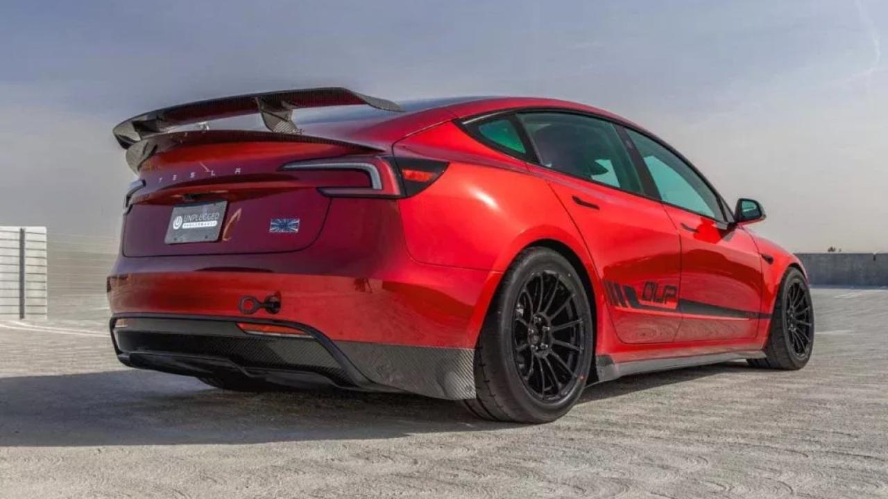 Tesla Model 3 Performance Unplugged is een echte M3-concurrent