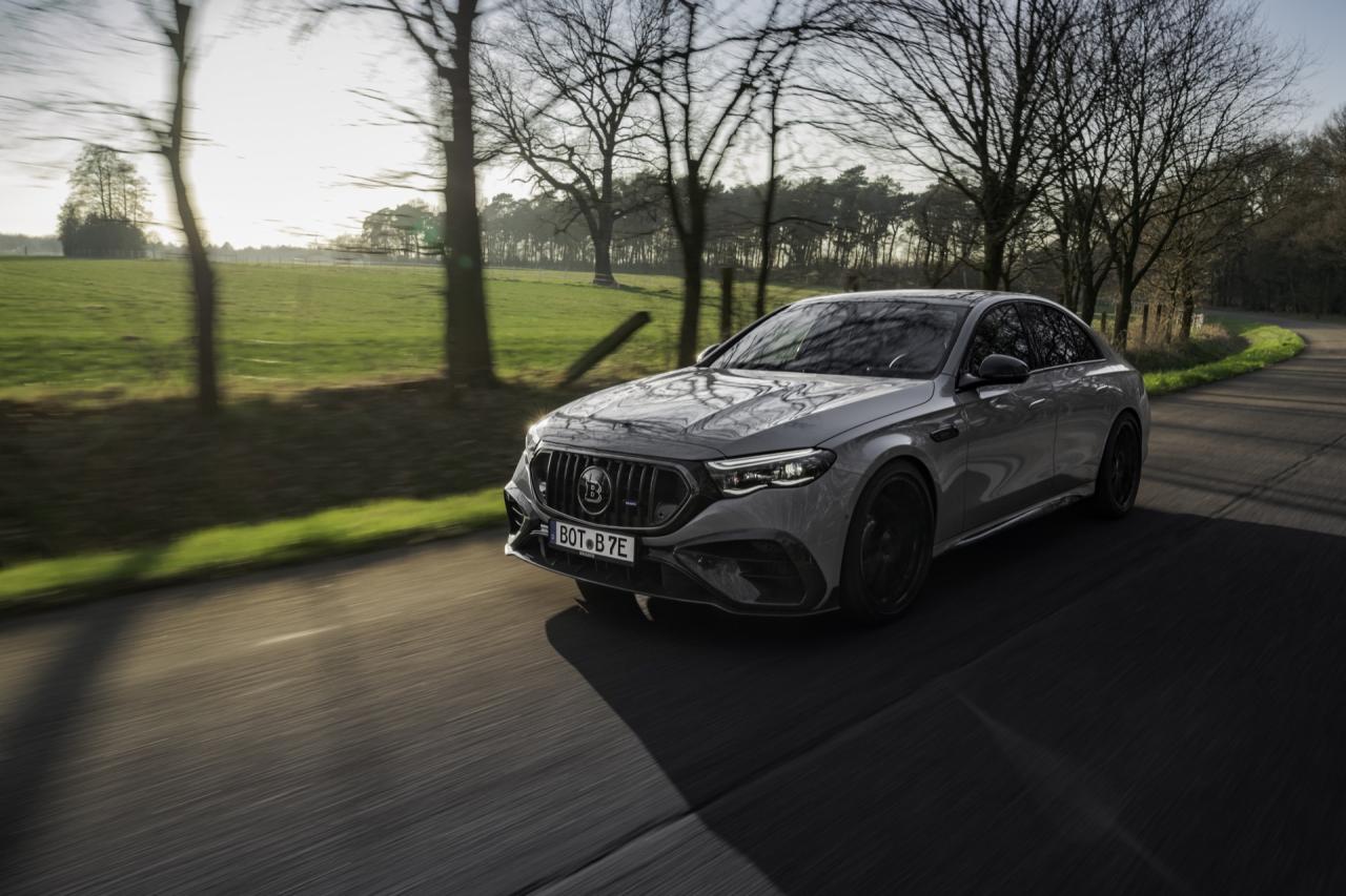 De nieuwe Brabus E 700 is verrassend voordelig (en lichter dan een M5 ...