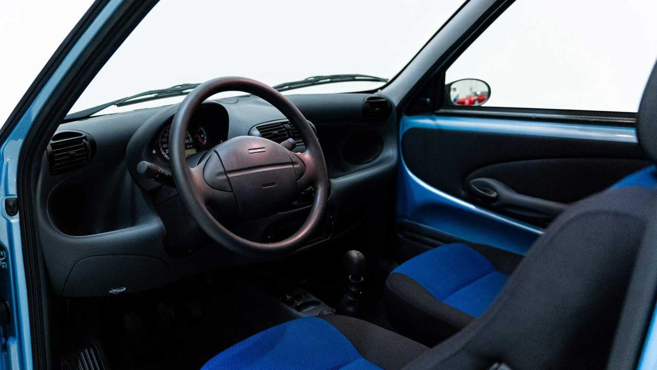 Nieuwe Fiat Seicento met slechts 18 kilometer te koop