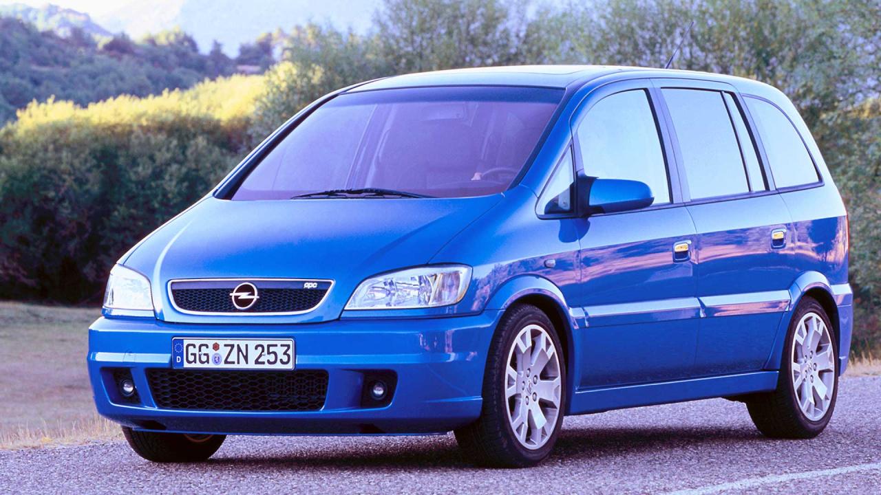 De Opel Zafira OPC begint nu wel heel betaalbaar te worden