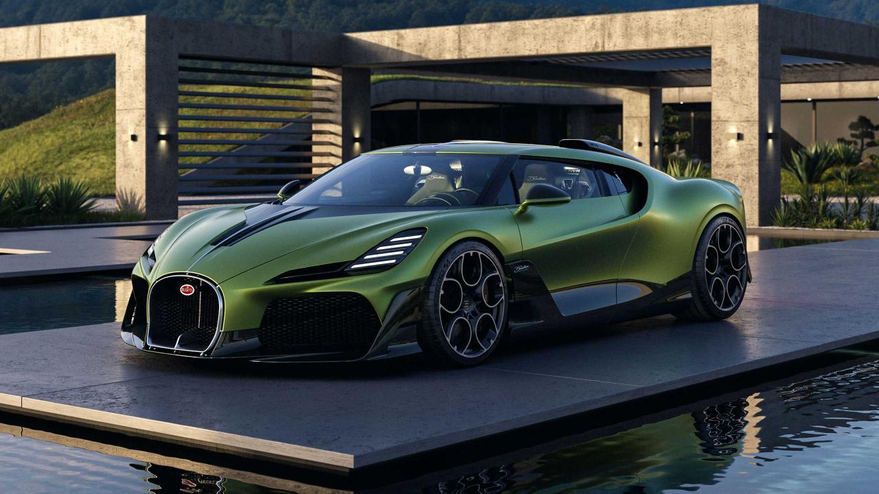 De Bugatti Brouillard is de nieuwste auto van Michel Perridon