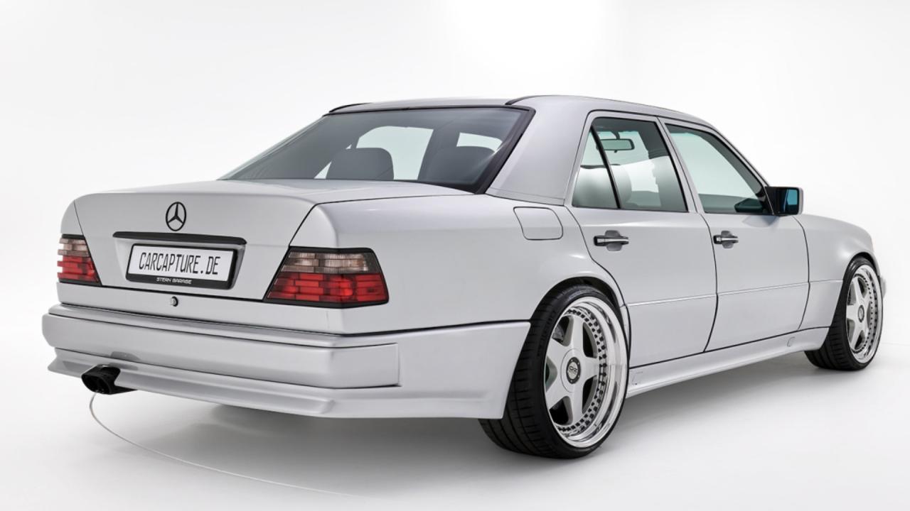 Mercedes 500 E van Stern Garage: twee keer zoveel power - TopGear