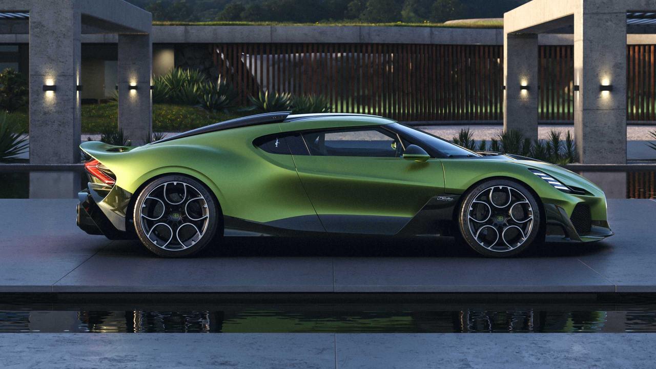 De Bugatti Brouillard is de nieuwste auto van Michel Perridon