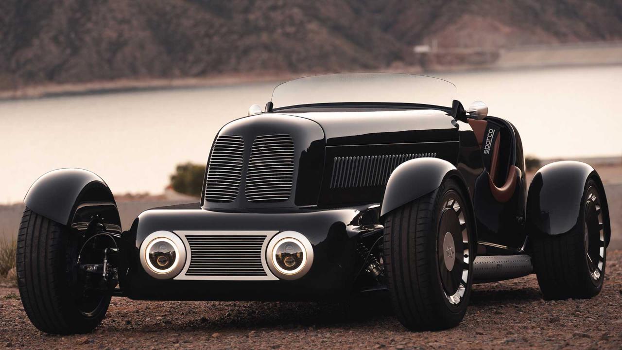 Iconic Auto Sports SP40 Restomod Speedster is prachtig