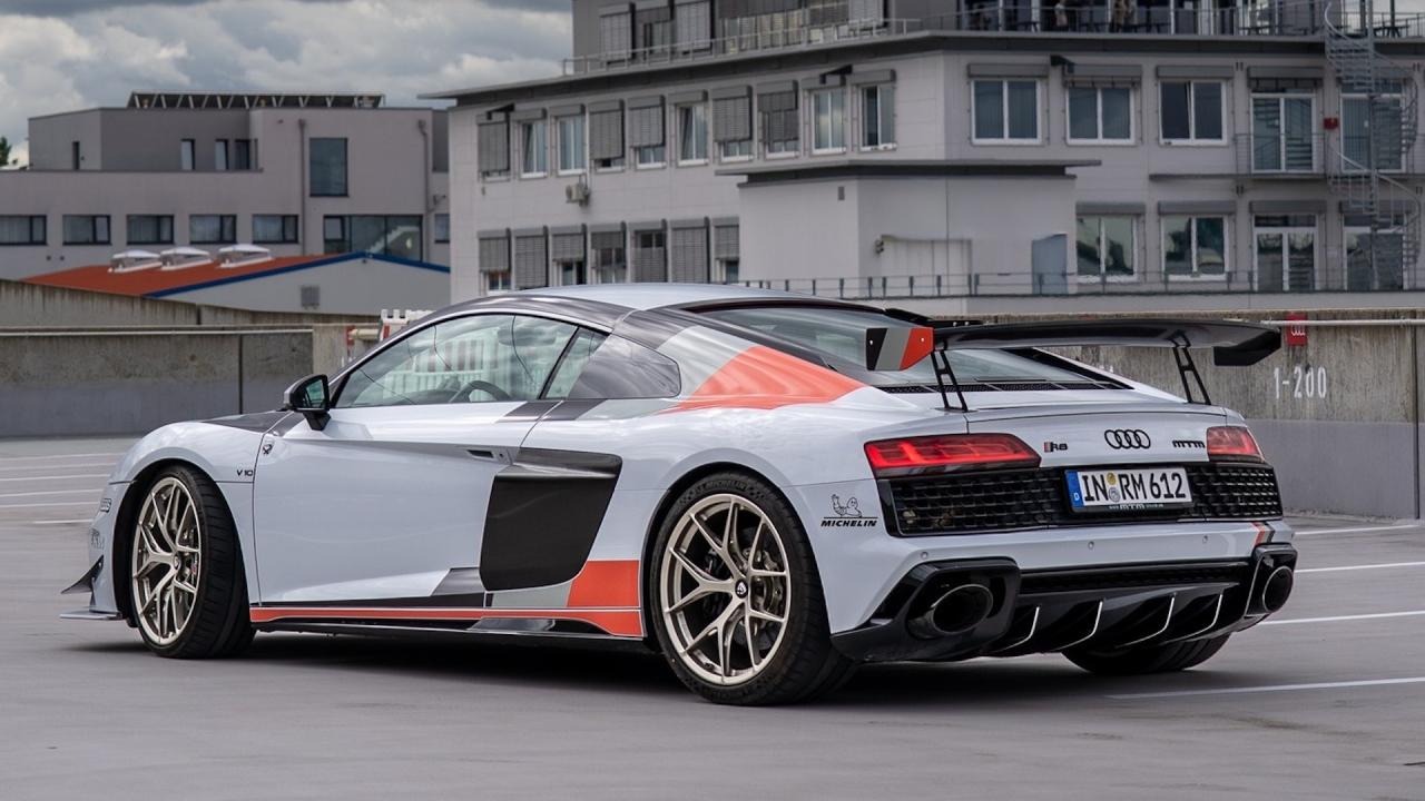 MTM Audi R8 biturbo heeft het dubbele vermogen - TopGear