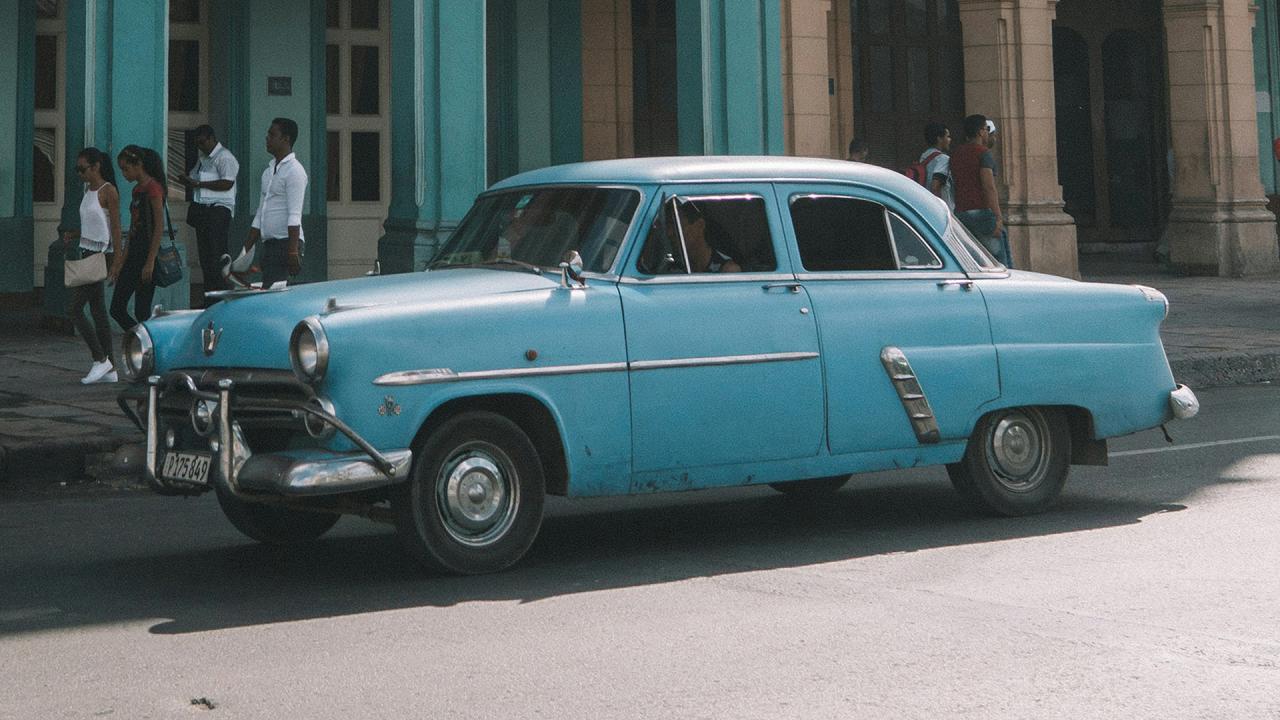 Amerikaanse auto's in Cuba lijken te gaan verdwijnen