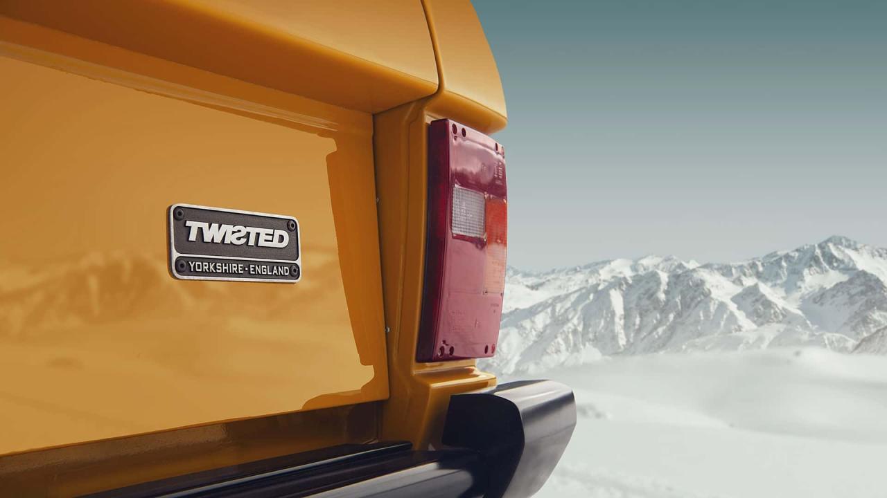 Twisted Range Rover Classic is zo cool als de oude, maar start wel