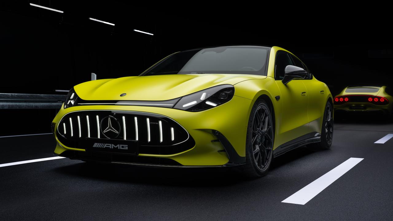 Elektrische Mercedes-AMG GT 4-Door Coupé heeft echt nepgeluid