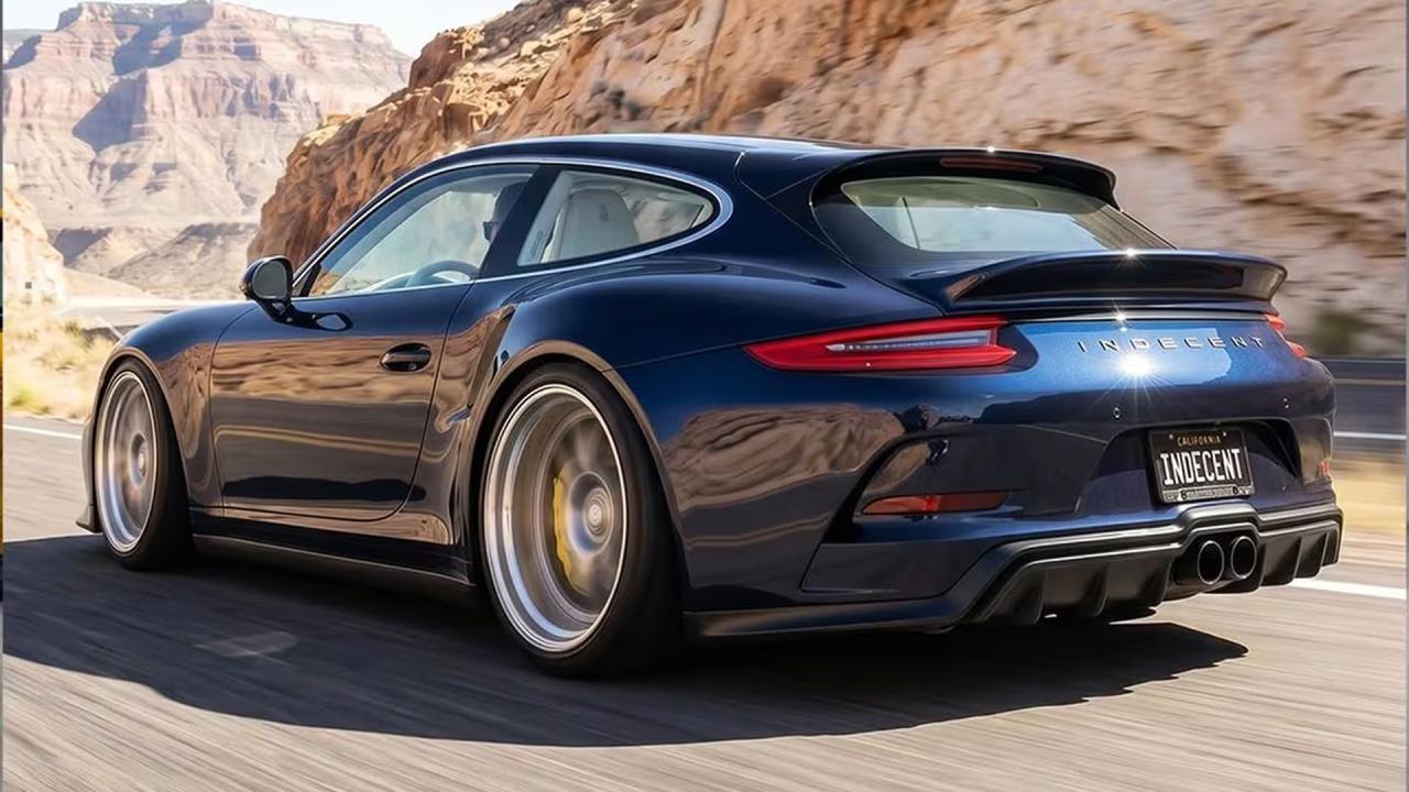 Porsche 911 shooting brake van Indecent wordt echt gebouwd