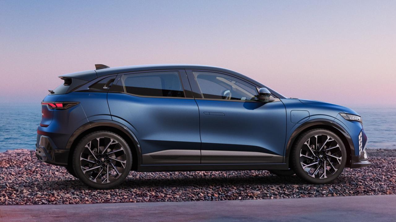 Renault Megane EV facelift krijgt meer actieradius en sneller laden