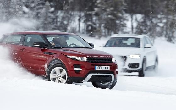 Audi Q3 vs Range Rover Evoque - TopGear