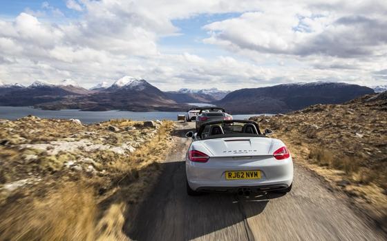 Jaguar F-type vs 911 en Boxster - TopGear