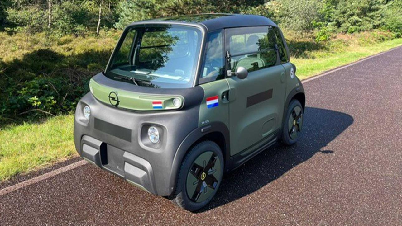 Defensie koopt vijf elektrische Opel Rocks Electrics